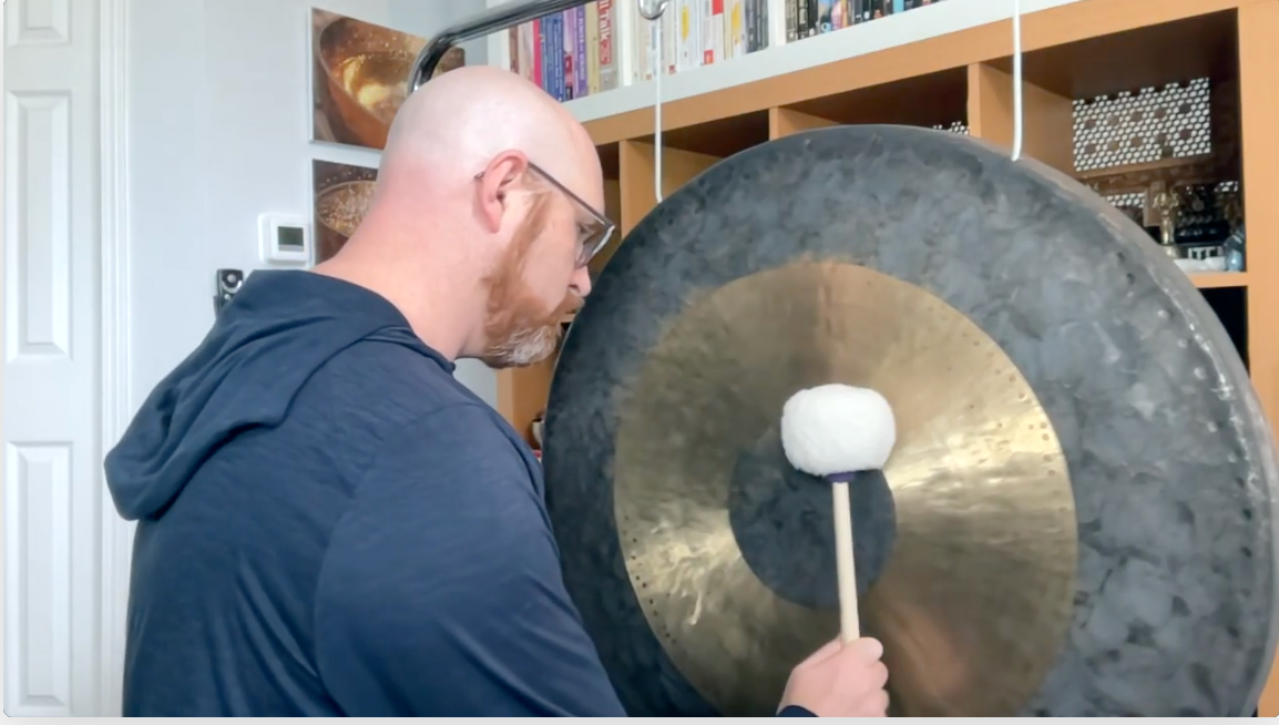 How a Gong Actually Sounds When Played With Real Technique