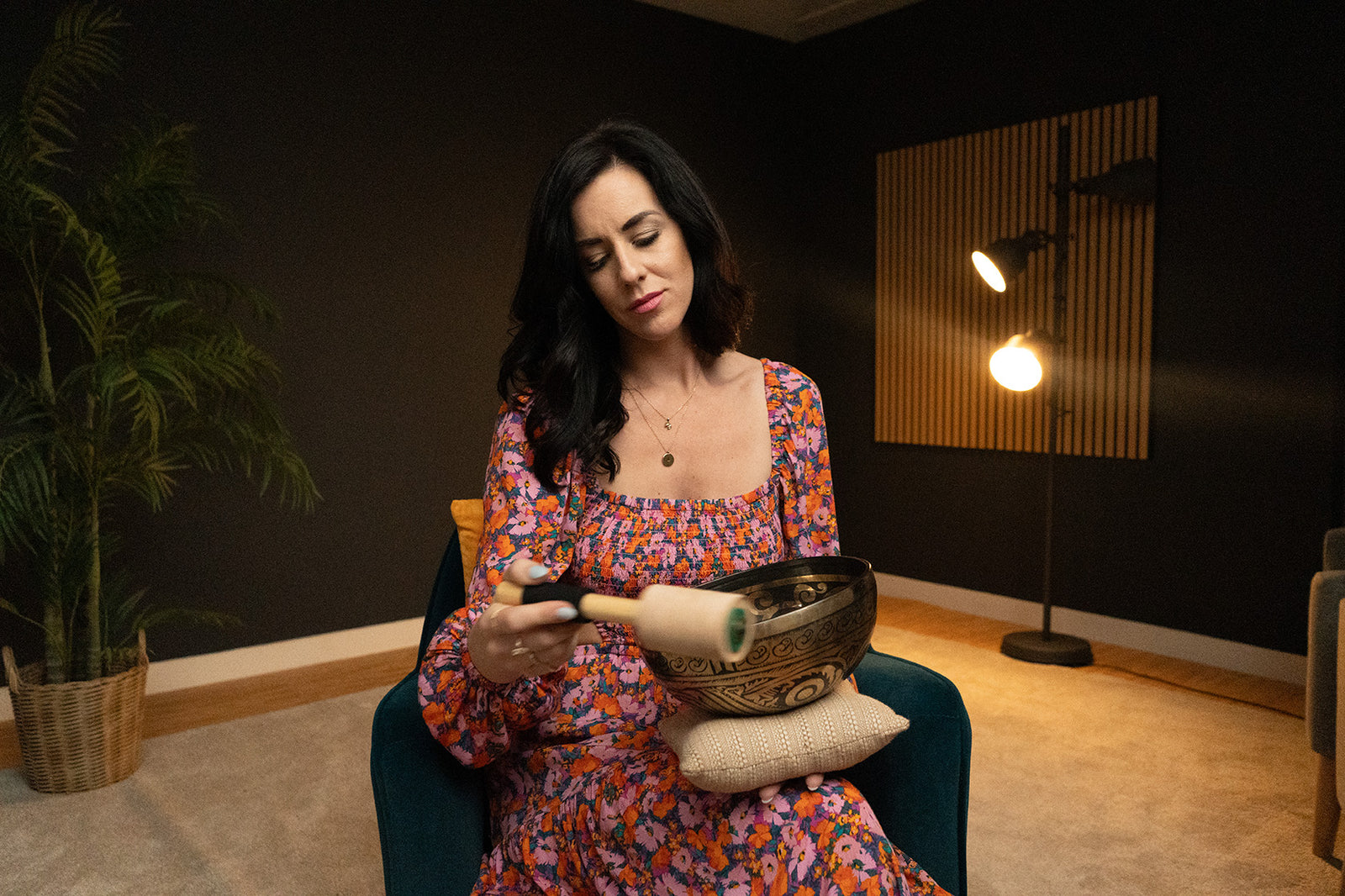 The Vortex Bowl: 9 inch | Heart Chakra Bowl - PAUSE Breathwork x Ohm S