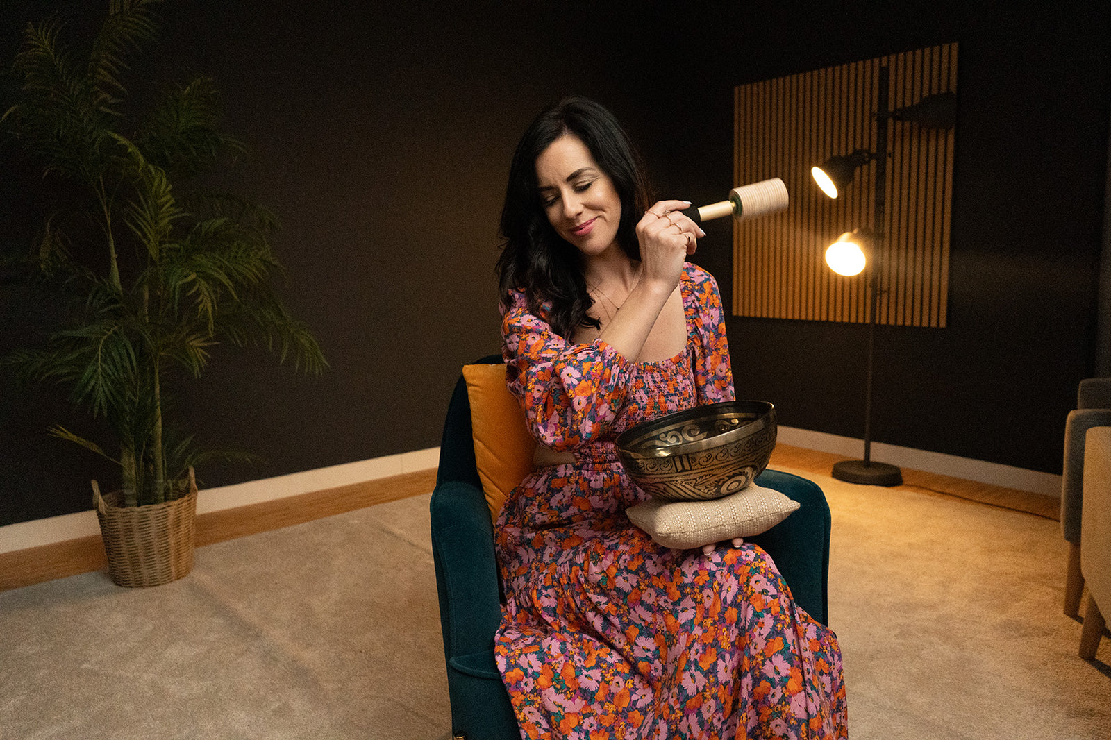 The Vortex Bowl: 9 inch | Heart Chakra Bowl - PAUSE Breathwork x Ohm S