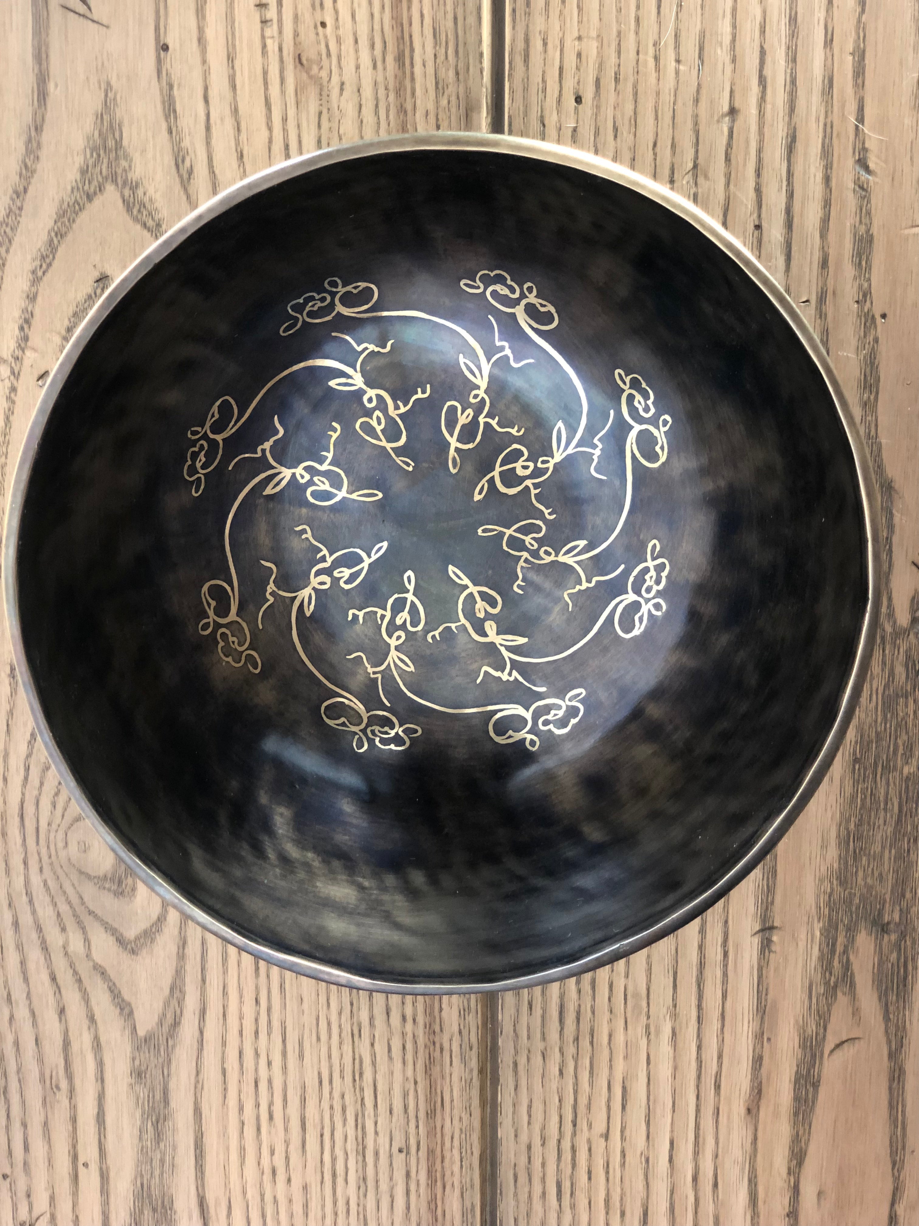 The Motherhood Bowl: 9 inch | Unique Limited Design Handmade from Nepa