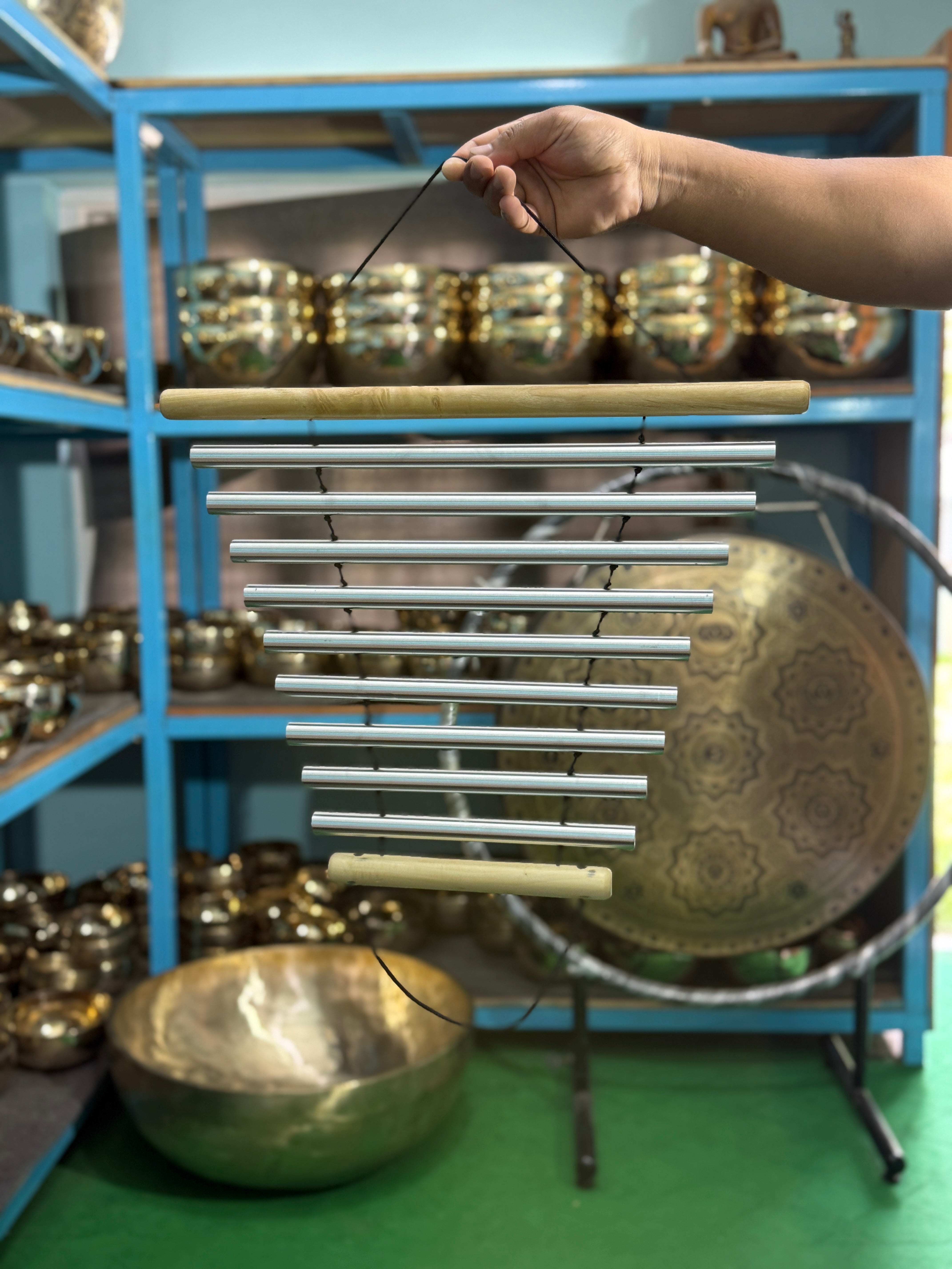 The 9 Bar Swing Chime: Melodic and Peaceful Instrument