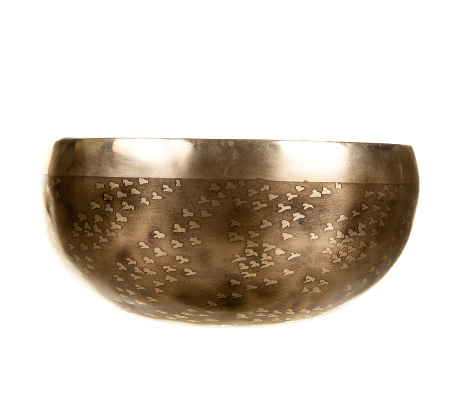 Ohm Store Tree of Life Singing Bowl I Large Resonant Hand Etched