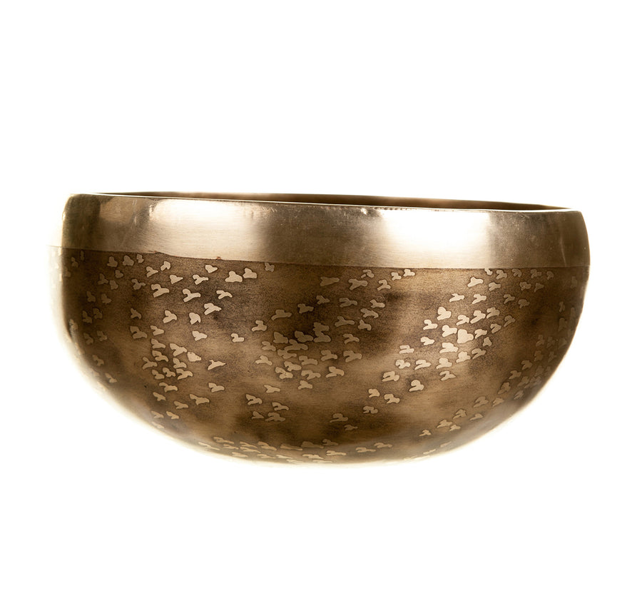 Ohm Store Tree of Life Singing Bowl I Large Resonant Hand Etched
